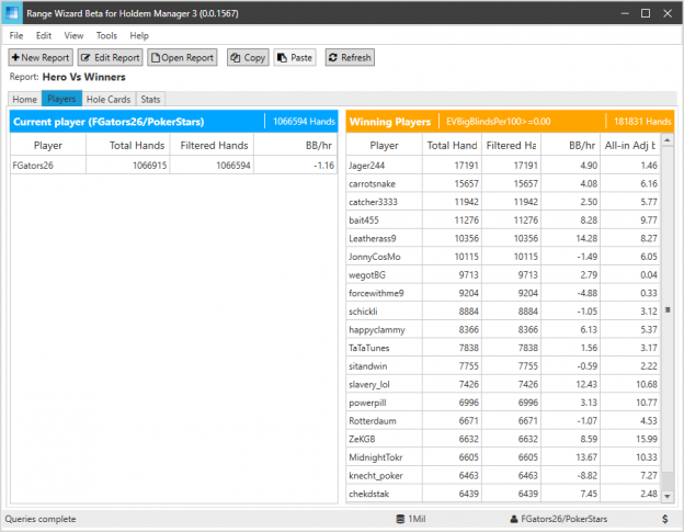 Tutorial 1: Open and Run a Report | Range Wizard
