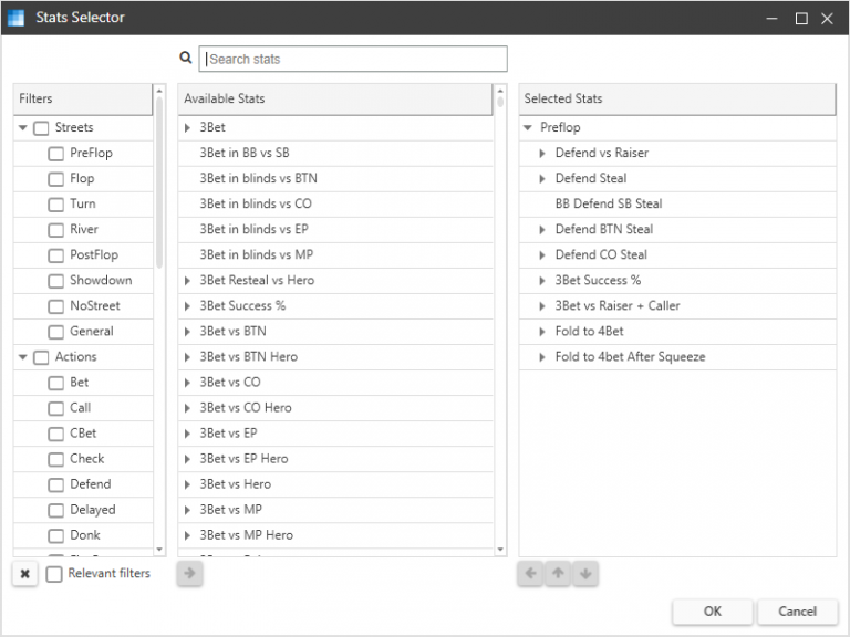 Stats Selector | Range Wizard