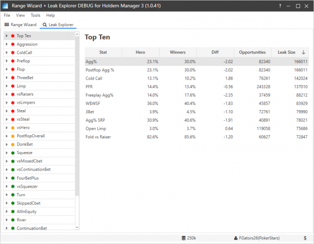 Leak Explorer Tutorial | Range Wizard